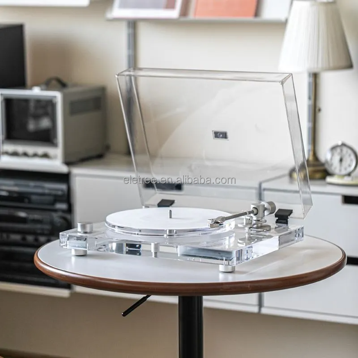 Acrylic Vinyl Player - 33/45 RPM Gramophone Phonogram