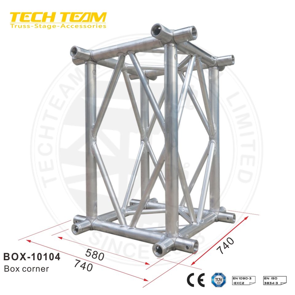 Heavy Duty Rectangle Truss - 40m Span for Live Concerts