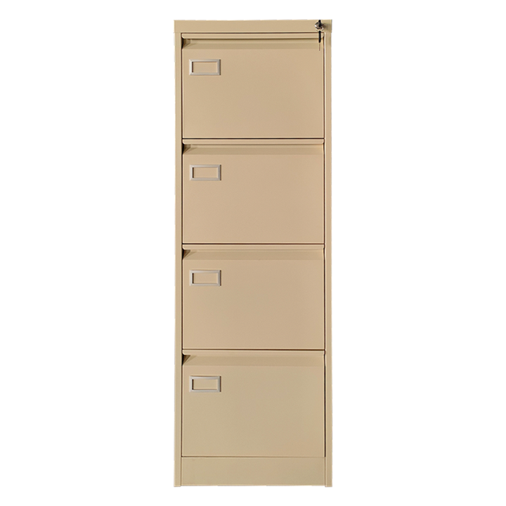4 Drawer Cabinet Office Lockable Lateral Vertical Filing Drawers ...