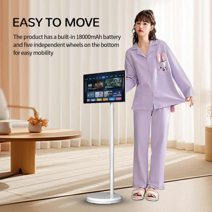 21.5 Inch Portable Smart TV - Quad-Core Touch Screen