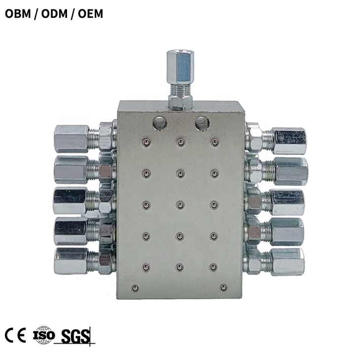 JPQ Progressive Grease Distributor Block for Mining & More