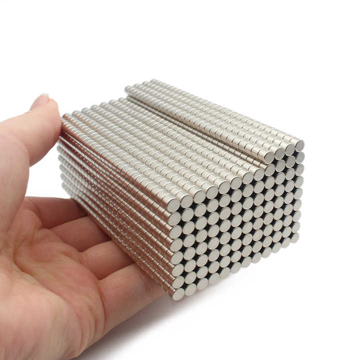 Custom Permanent Rare Earth Magnet Round Strong Small Tiny Magnets ...