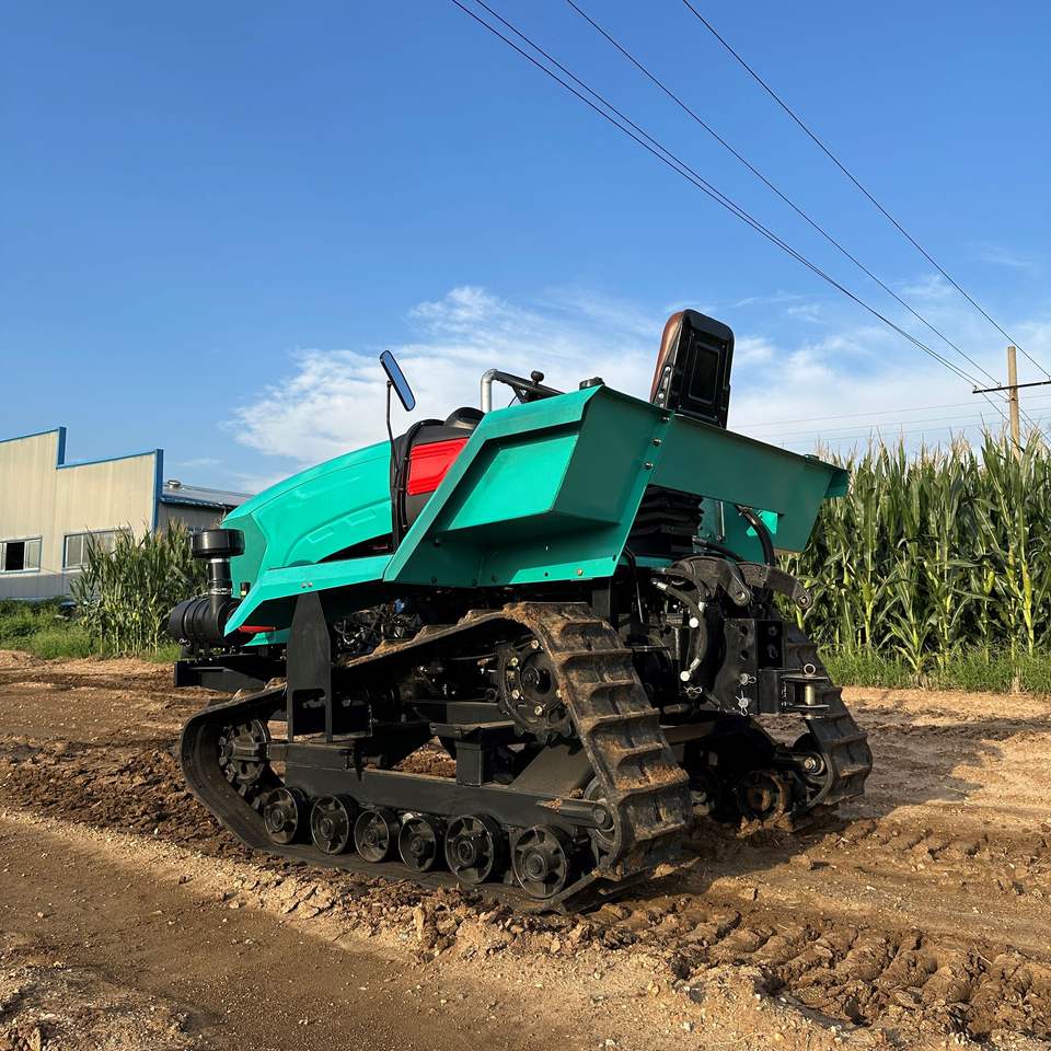 Fuel-efficient Crawler Tractor 80HP Engine Gearbox Large Capacity ...