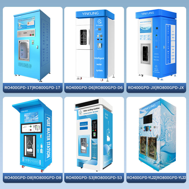 Intelligent Operation Automatic Pure Water Vending Machine with QR Code ...