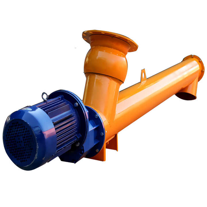 219mm*5m Small Auger Cement Powder Screw Conveyor for Cement Transfer ...