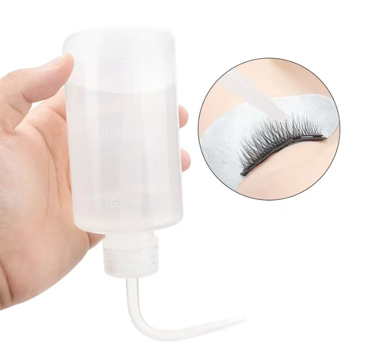 150ml/250ML Plastic Squeeze Bottle Tattoo Eyelash Cleaning Rinse Bottle ...