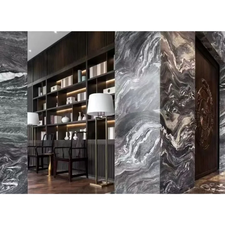 Caprice Quartzite Natural Stone Polished Surface Modern Design For Wall ...