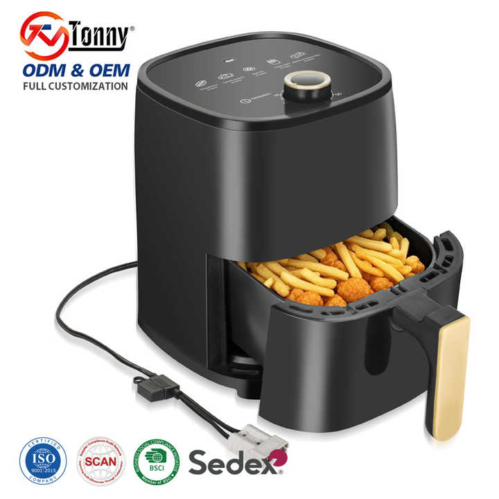 12v Car Air Fryer 3l Compact Design - 250w Portable Cooking For Camping ...