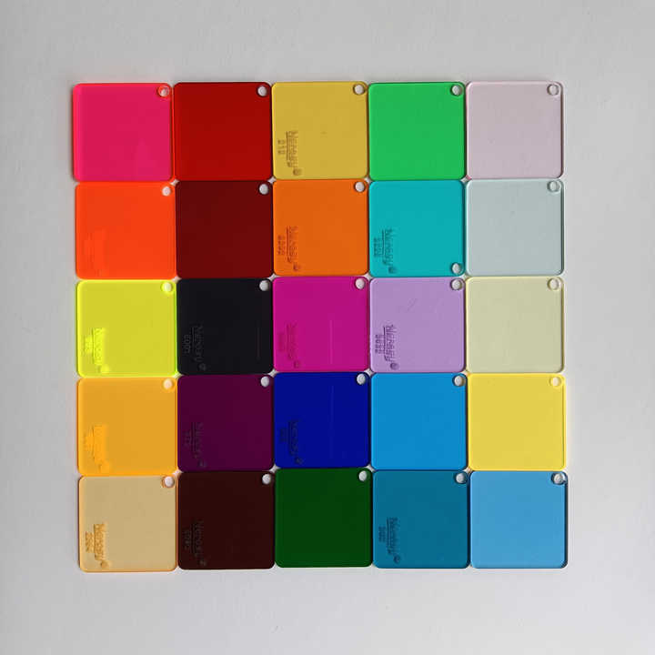 3mm Cast Acrylic Pastel Blank Color Acrylic Sheet Laser Engraving Cut ...