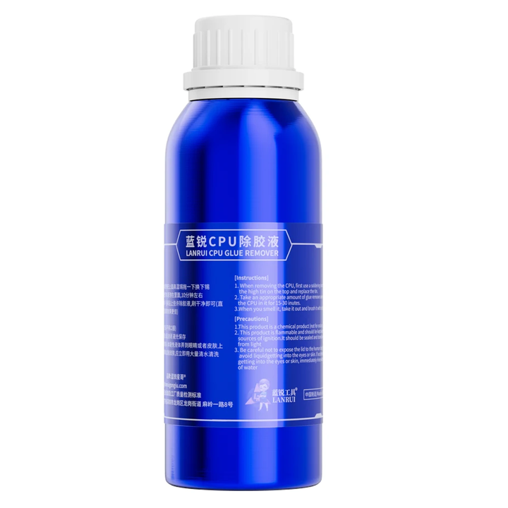 Lanrui 250ML CPU Glue Quick Remover Cleaning Thin Softener for iPhone ...