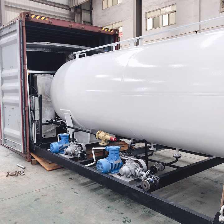 Mini Mobile Lpg Gas Cylinder Filling Station - Propane Skid Station