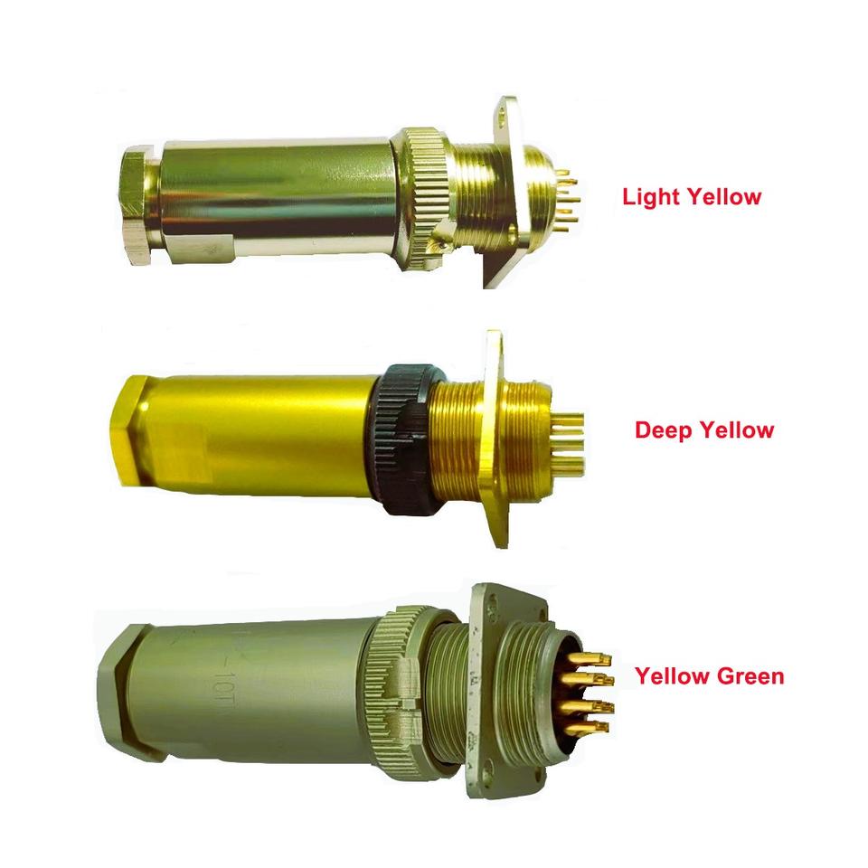 Circular Power PC Connectors PY04 Series, Gold Plated Russia Standard ...