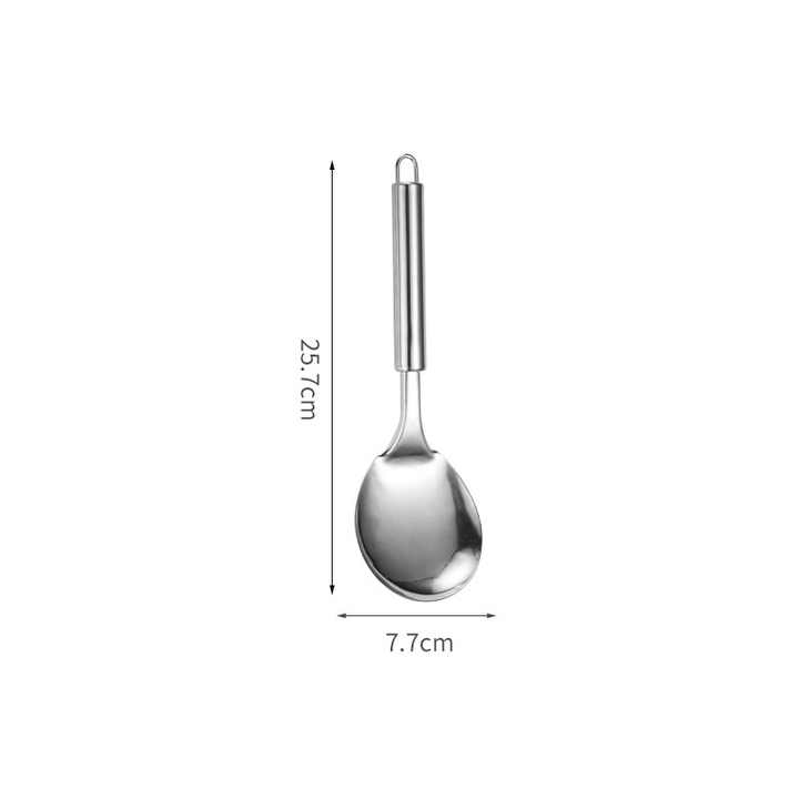 9 Pieces Stainless Steel Kitchen Cooking Spoon Leaky Fork Hotel ...