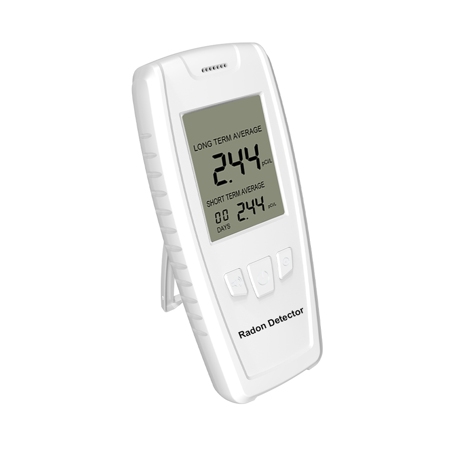 Digital Radon Monitor Long Term And Short Term Test Battery Supply Use ...