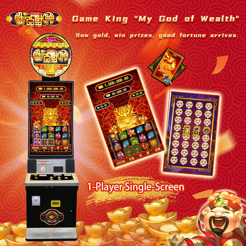 Hot Sale 43" Curved Dual-Screen Arcade Game Machine with 1 Year ...