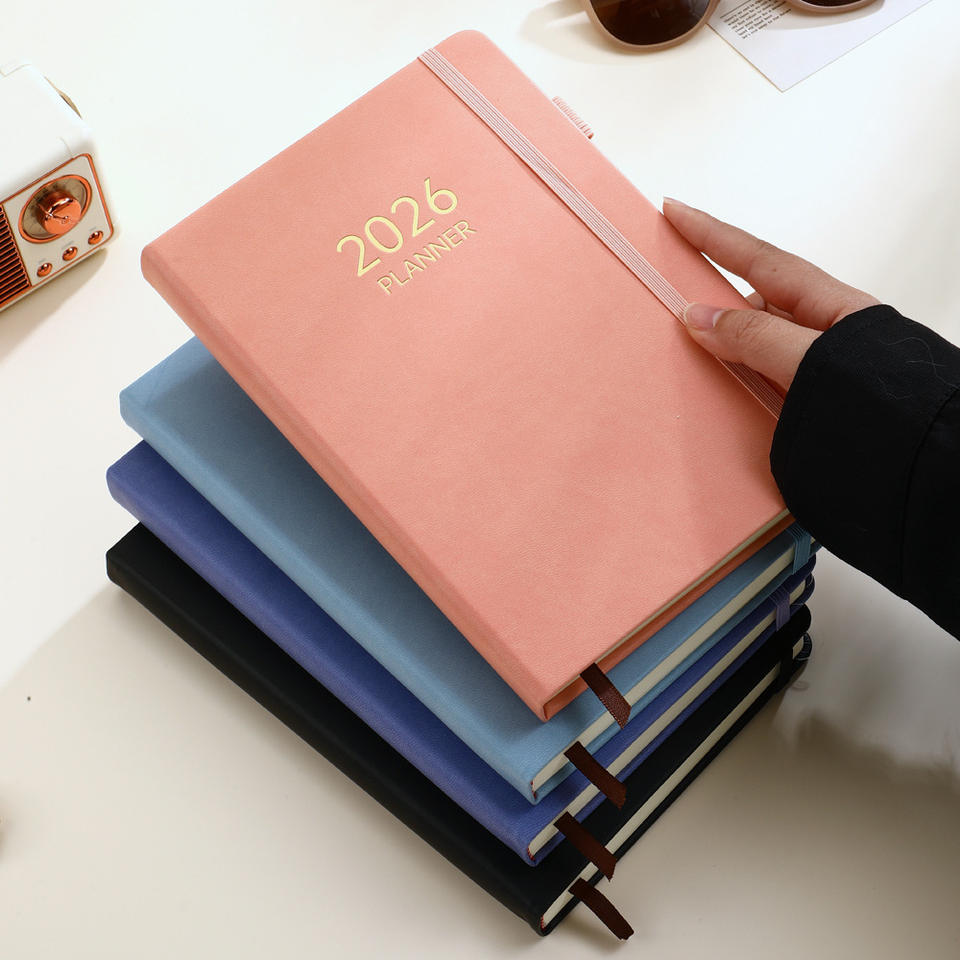 2026 A5 English Version Promotional Organizer/Planner Printed School Student Supplies Thread ...