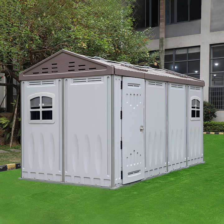 Toppla Outdoor Plastic Garden Storage Sheds - Durable & Versatile