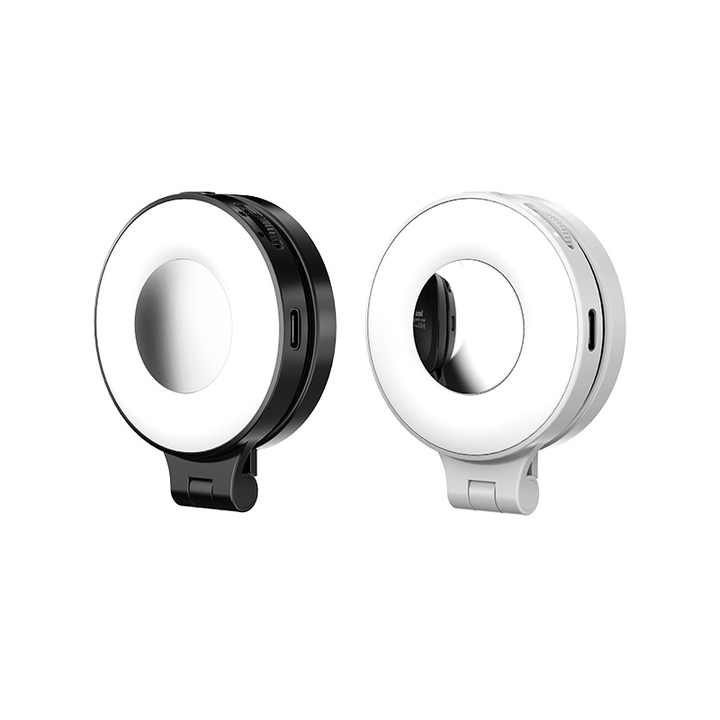 Magnetic Selfie Ring Light - Adjustable, Portable, and Bright