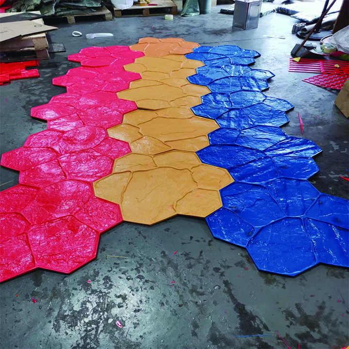 Decorative Rubber Texture Stamped Concrete Mats| Alibaba.com