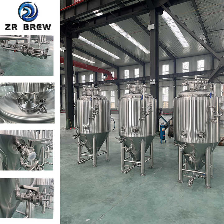 Stainless Steel Jacketed Fermenter Unitank 300L Beer Brewing Equipment ...