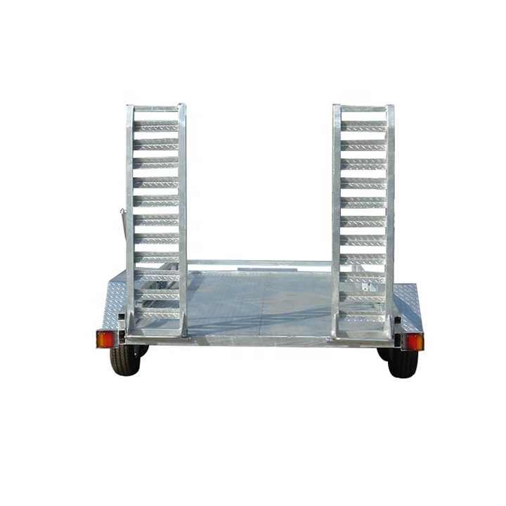 GALVANISED TILTING CAR PLANT TRAILER - 4T BREAKAWAY BOBCAT
