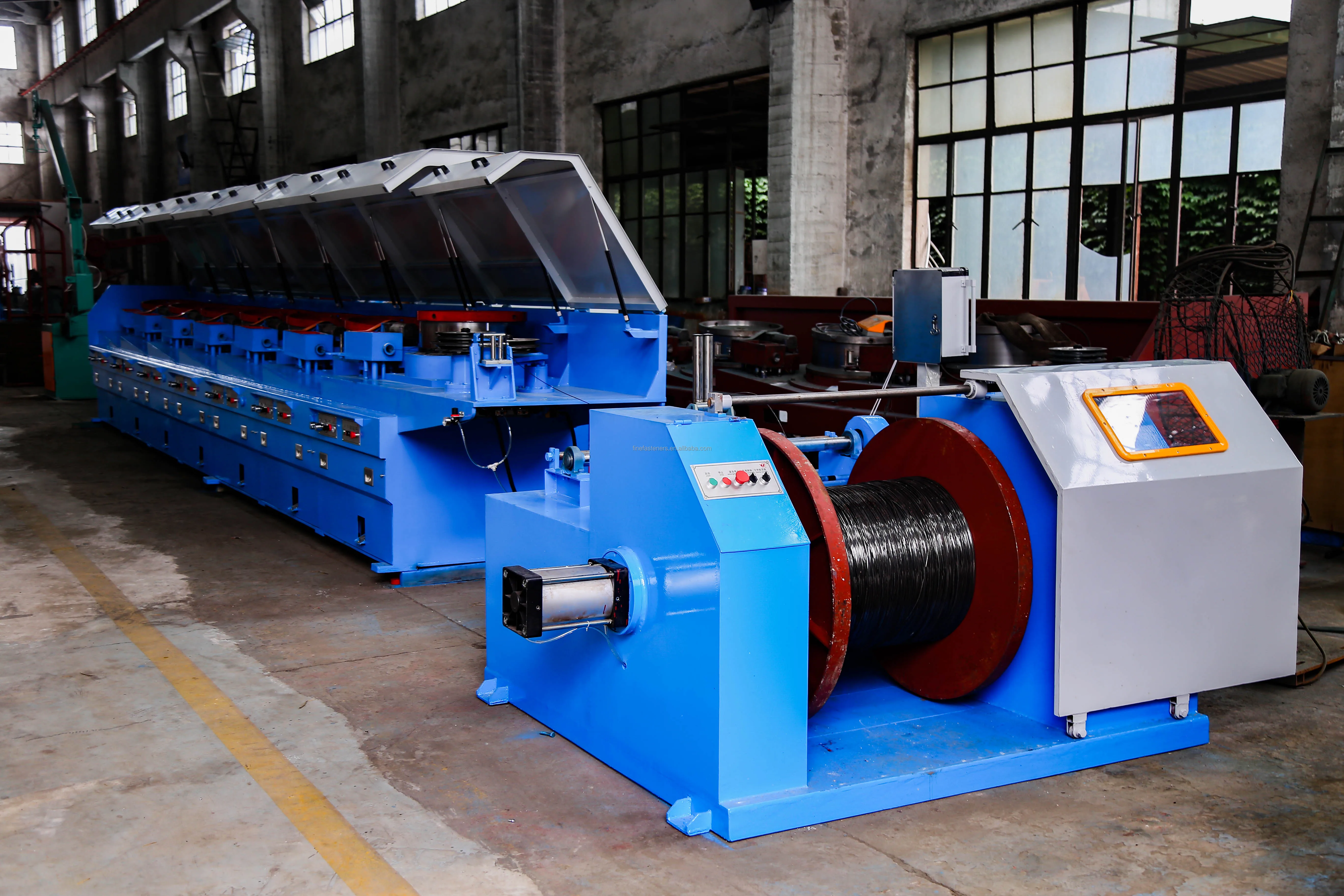 Annealed wire high-speed linear drawing machine, galvanized wire ...
