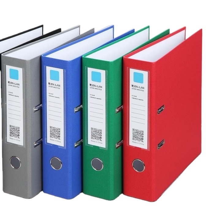 Hard Cover File Folder - Durable A4 PP Plastic Folder