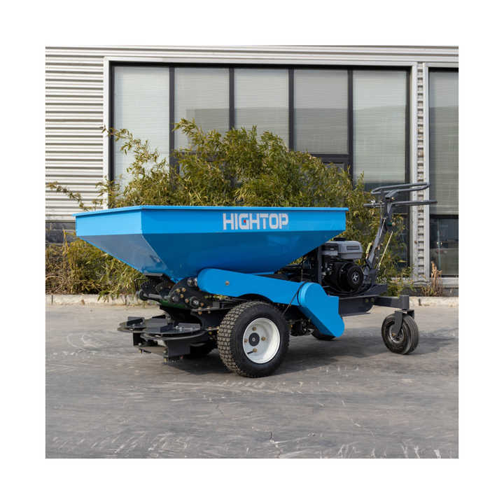 Self-Propelled Fertilizer Spreader Smart Walk-Behind Unit for Farm ...