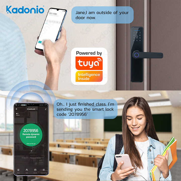 Kadonio Fingerprint Smart Door Lock - Secure & Convenient