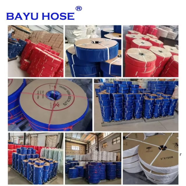 2 Inch PVC Lay Flat Water Hose for Farm Irrigation Water Pool Pump ...