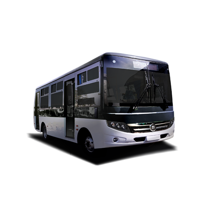 6.6m Electric City Bus with 100kW Motor 340km Range Chinese Manufacture ...