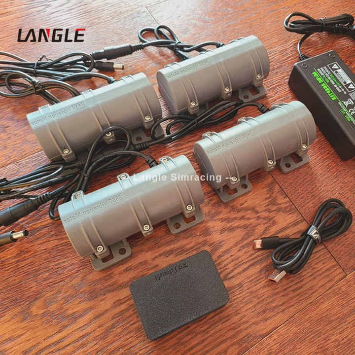 Seat Vibration Kit GT7 SC Dynamic Sim Racing Accessory Simulates Engine ...