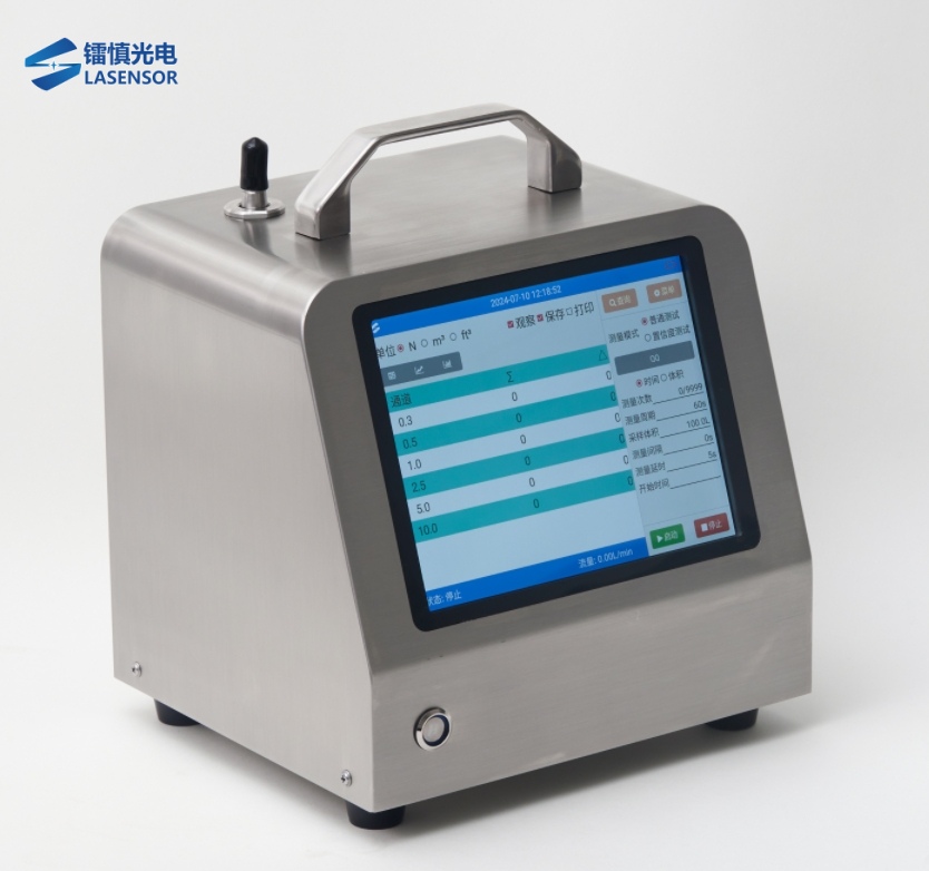 Reliable Laser Diode Particle Counter, 8 Size Channels, for Accurate ...