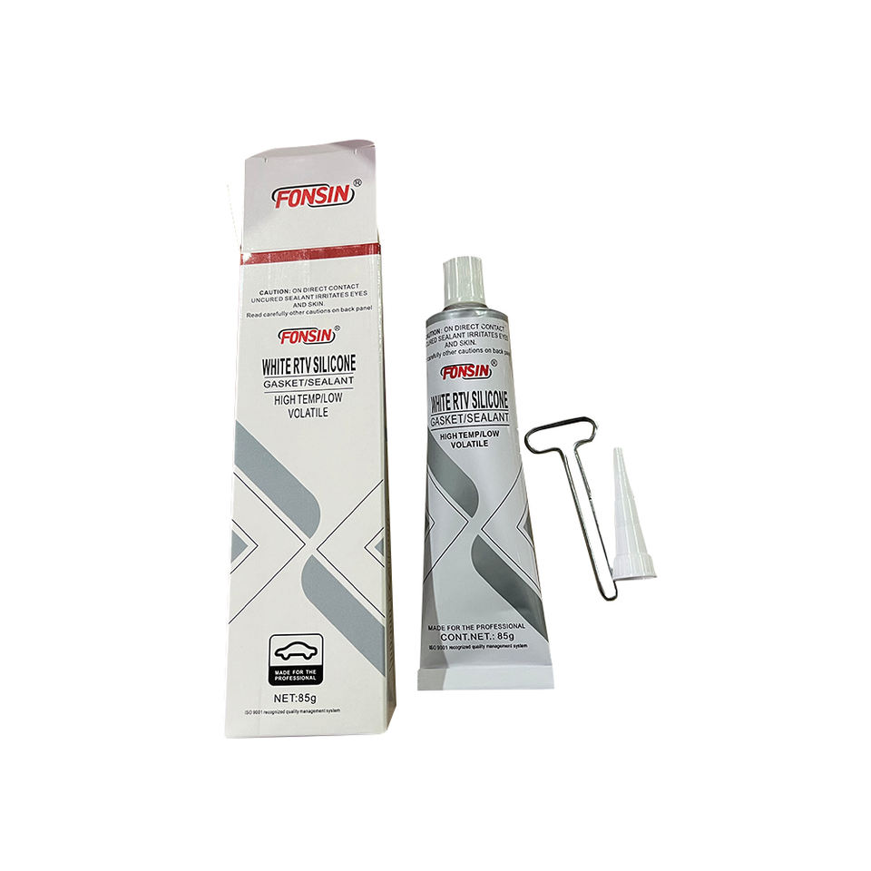 White 85g RTV Silicone Aluminio Silicon Sealants Adhesives & Sealants ...
