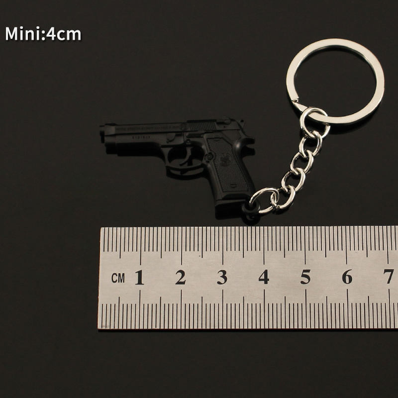 Beretta Mini Gun Model Metal Cosplay Weapon for Collectors