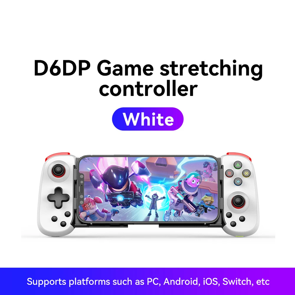 D6DP Wireless Gamepad: Extendable Bluetooth Controller for Android ...
