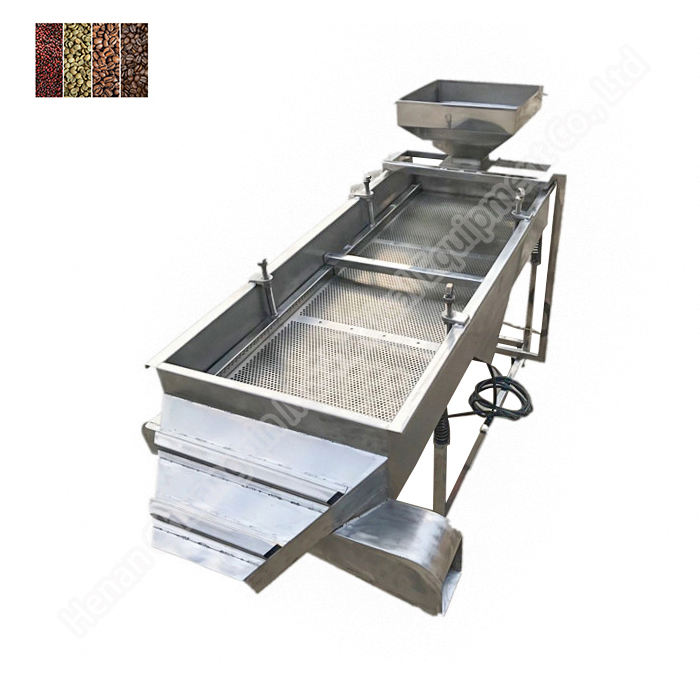 Pellet Rectangular Vibratory Sifter Walnut Shell Recycling Vibrating Screen Linear Vibrating ...