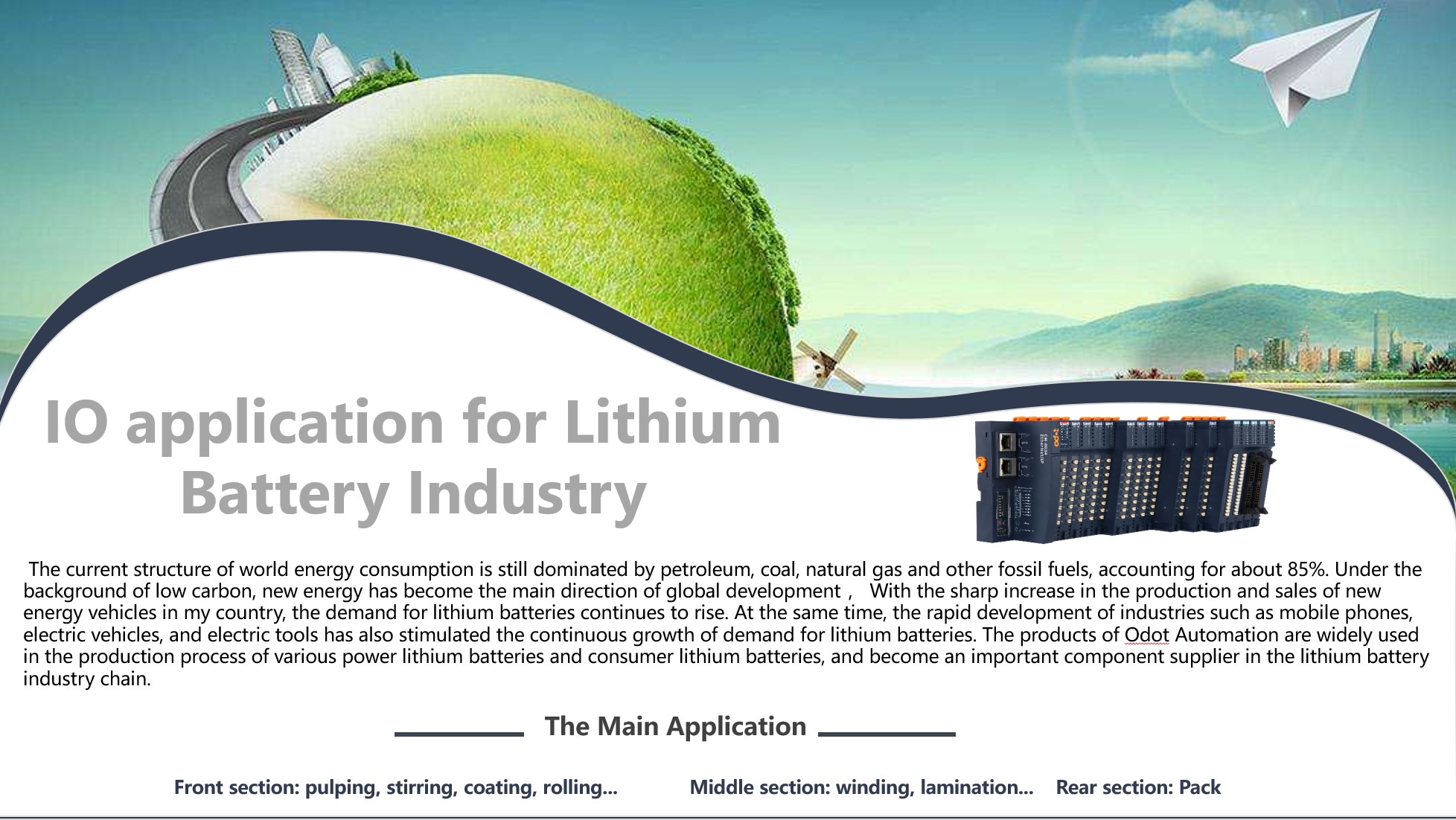 Odot Automation Cn 8031 Modbus Tcp Io Remote Network Adapter Bus Coupler Products From Sichuan