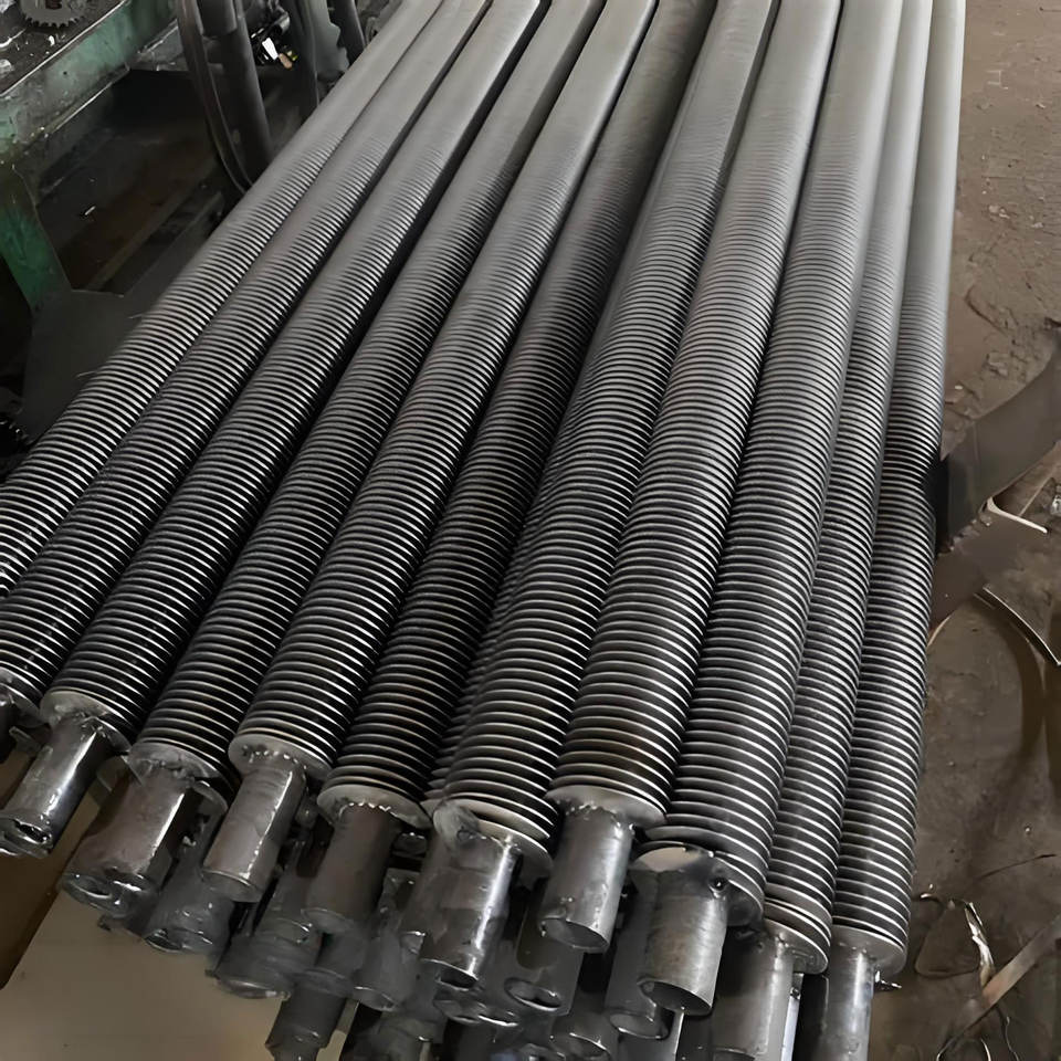 Finned Heat Exchanger Exhaust Gas Cooling Heat Exchanger Laser Welding ...