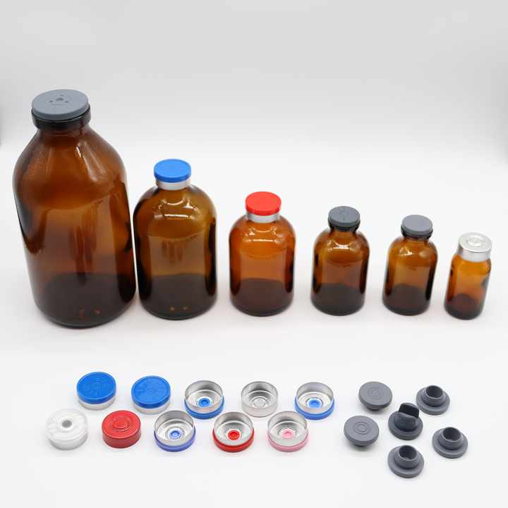 Moulded Glass Injection Vial Type III Type II Type I 50ML 100ML Amber ...