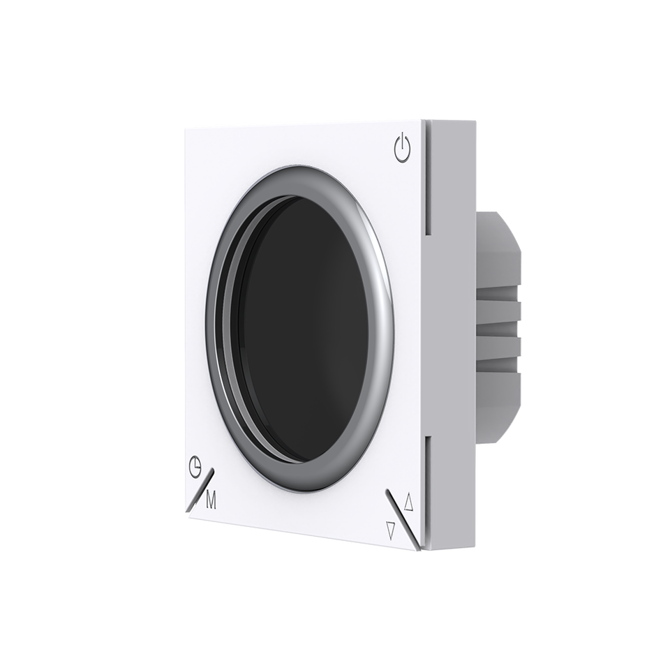 Electric Floor Heating Thermostat Panel-Dual-Temperature Control LCD ...