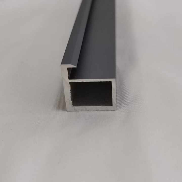 Customize Size 6063 T6 Extrusion Sandblasted Anodized Industrial ...