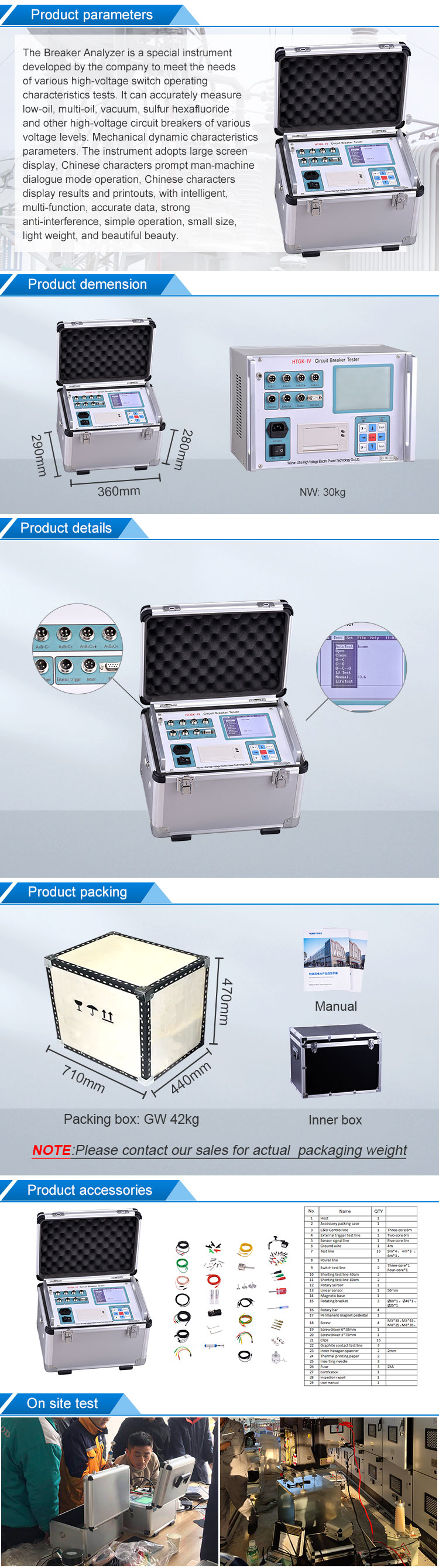 Htgk-iv Với Máy Tính Công Nghiệp Thứ Cấp Kiểm Tra Trực Tiếp Điện Áp Ca ...