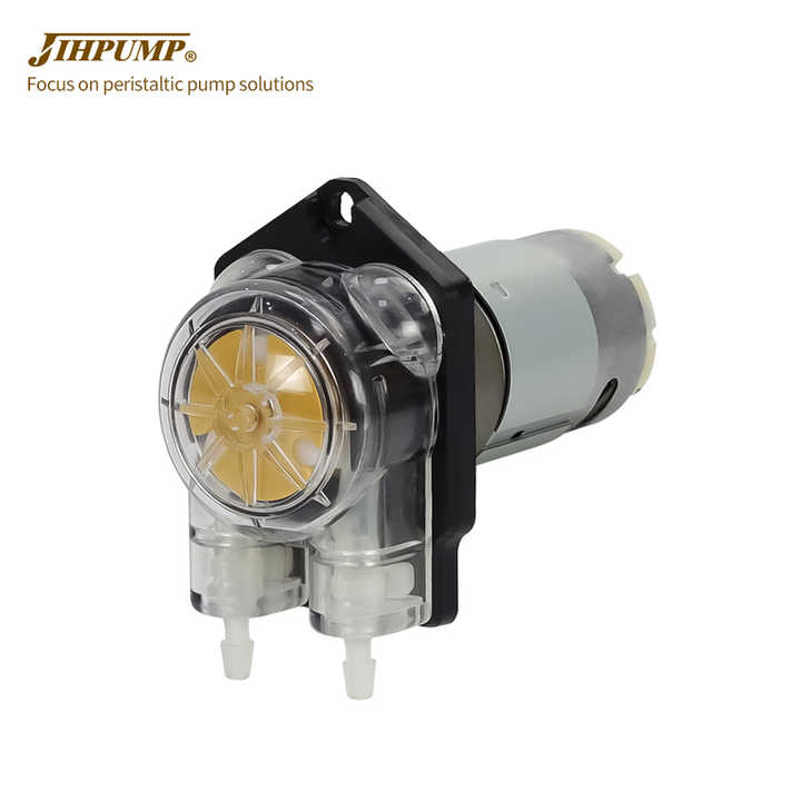 JIHPUMP DC Stepper Motor Peristaltic Pump for Liquid Dosing