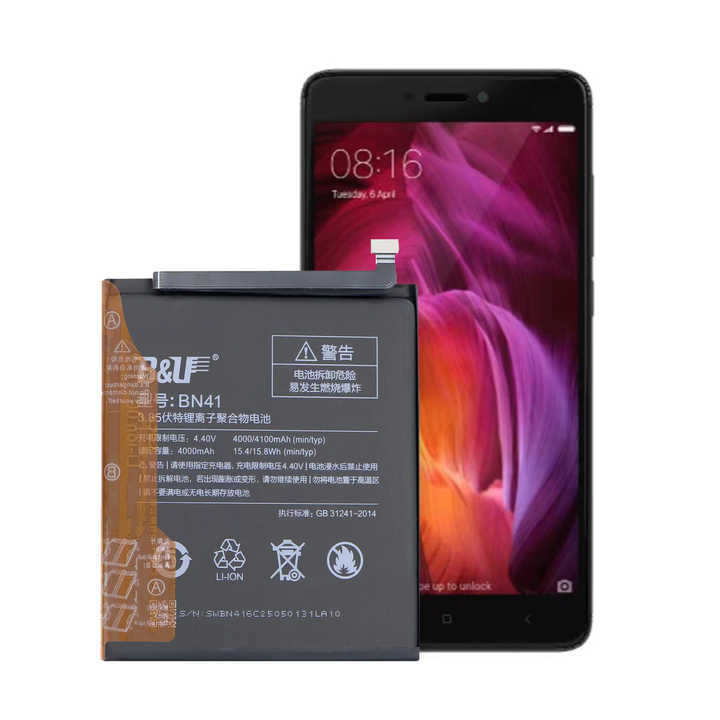 Original Replacement Lithium-ion Polymer Battery BN54 for Xiaomi ...
