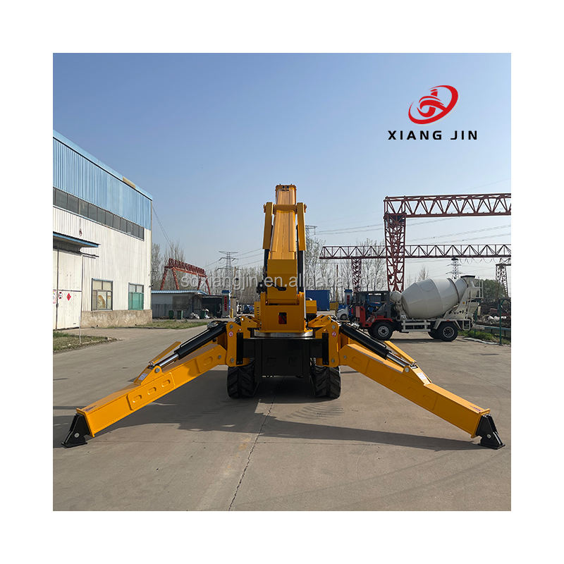 Dual Power Mini Spider Crane With Automatic Hydraulic Outriggers for ...