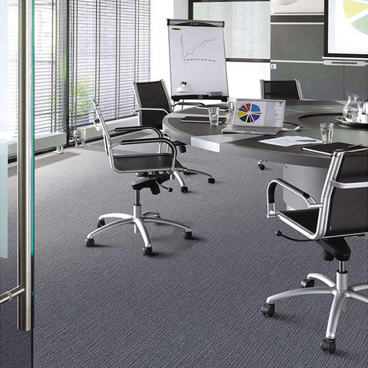Nylon 6 Office Carpet Tiles Pvc Backing Floor Square Carpet 50x50 ...