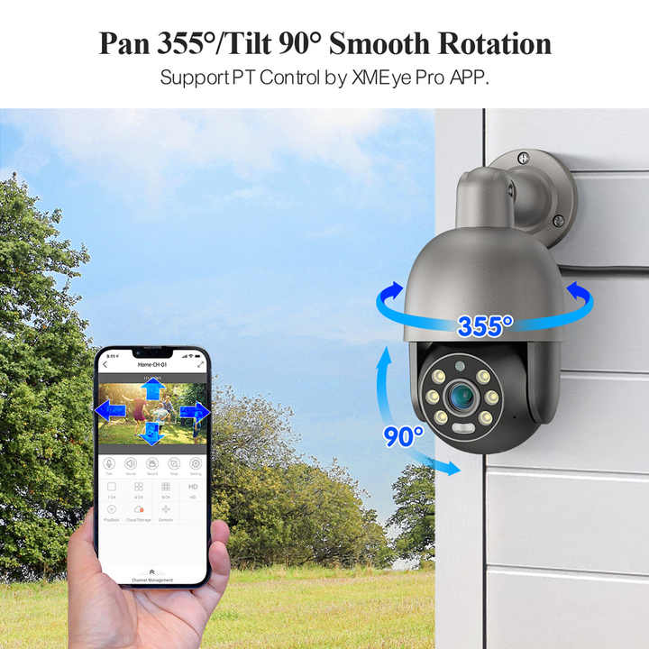 Factory Outdoor 32CH Smart Home Security Alarm With Security Ptz Camera ...