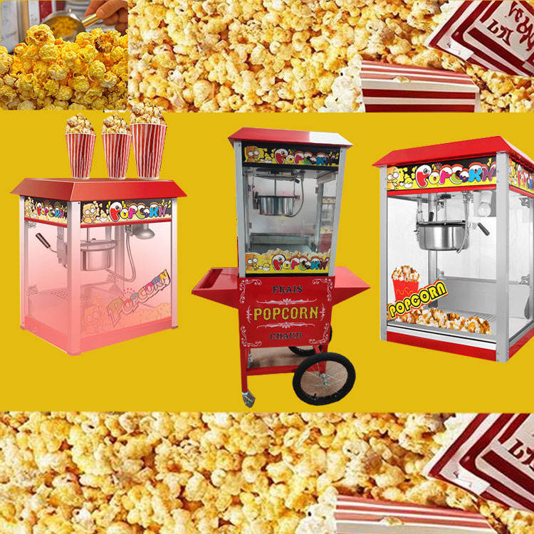 Popcorn Machine Commercial Caramel Popcorn Machine Popcorn Maker ...