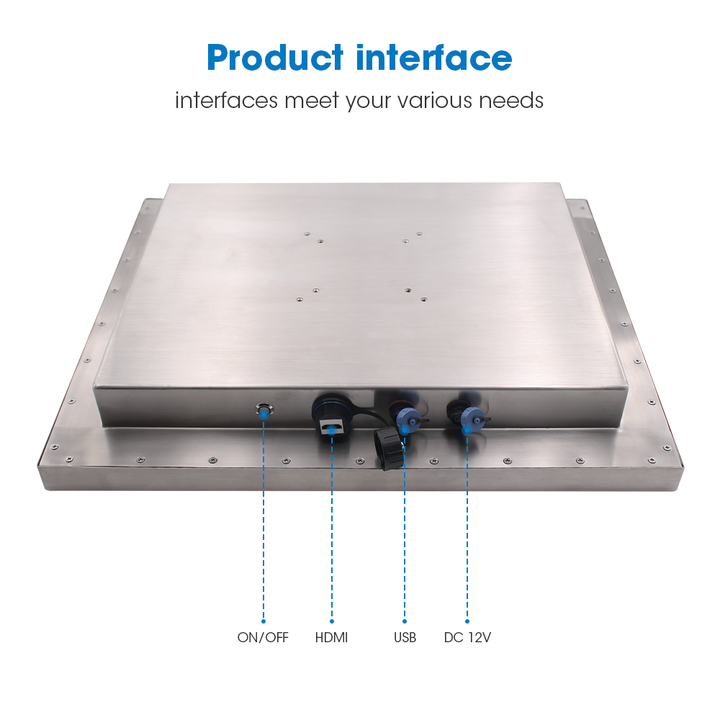 12 15 17 Inch Waterproof IP65 IP67 Embedded Industrial PC